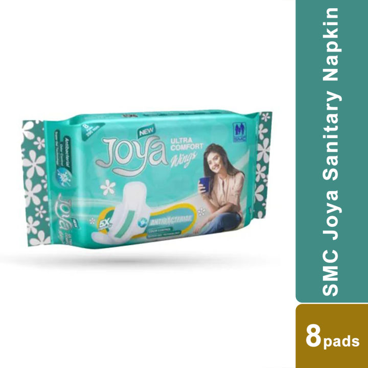 Joya Sanitary Napkin - Ultra Comfort - 8 Pads Pack - Panty/Wings System ...