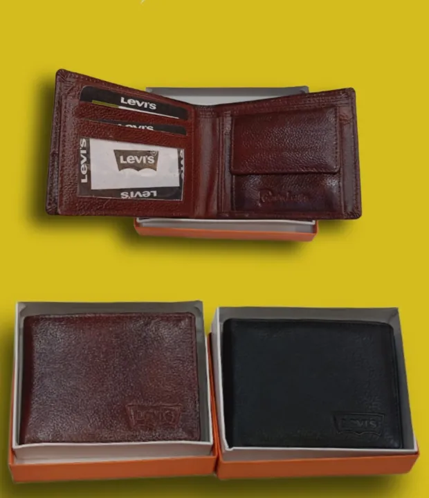 Levi's Leather Wallet For Men's | Daraz.com.np