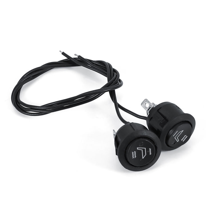 Car Seat Heater 2x Car Seat Heater 3 Pin Round Heated Rocker Hi Low Off ...