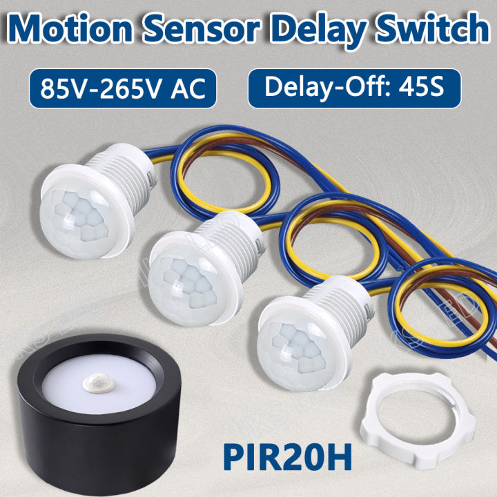 Max.40W Mini Closet PIR Sensor Detector Smart Switch 110V220V PIR ...