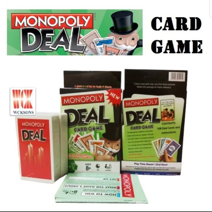 Monopoly Deal Card Game | Daraz.pk