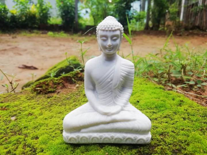 Thai Super Crystal Plastic Lord Buddha Statue 6 Cm Home Car Dashboad ...