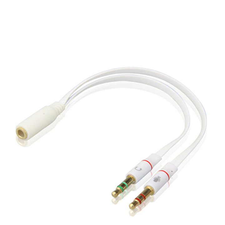3.5mm PC Computer Audio Cable Earphone Cable Conversion Microphone ...