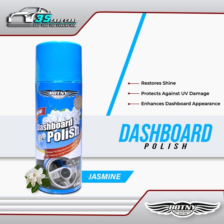 Dashboard Polish (JASMINE) Leather & Tyre Wax 450ML BOTNY | Daraz.pk