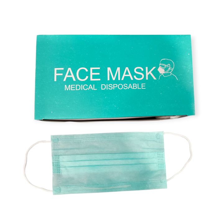 Medical Disposable Face Mask | 3-Ply Surgical Protective Mask for ...