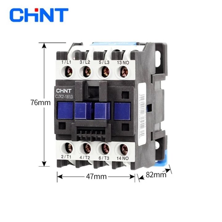 Contactor CJX2-1810 Chint 18A Coil Voltage AC220V | Daraz.com.np