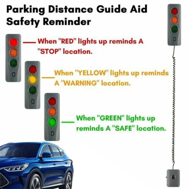 Garage Safe Light Anti Collision Auto Parking System with Three Colors ...