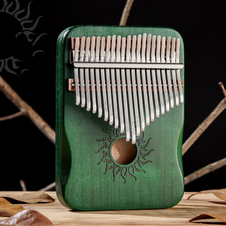 Hluru Kalimba 17 21 Key Kalimba Finger Piano Solid Maple Wood Kalimba ...