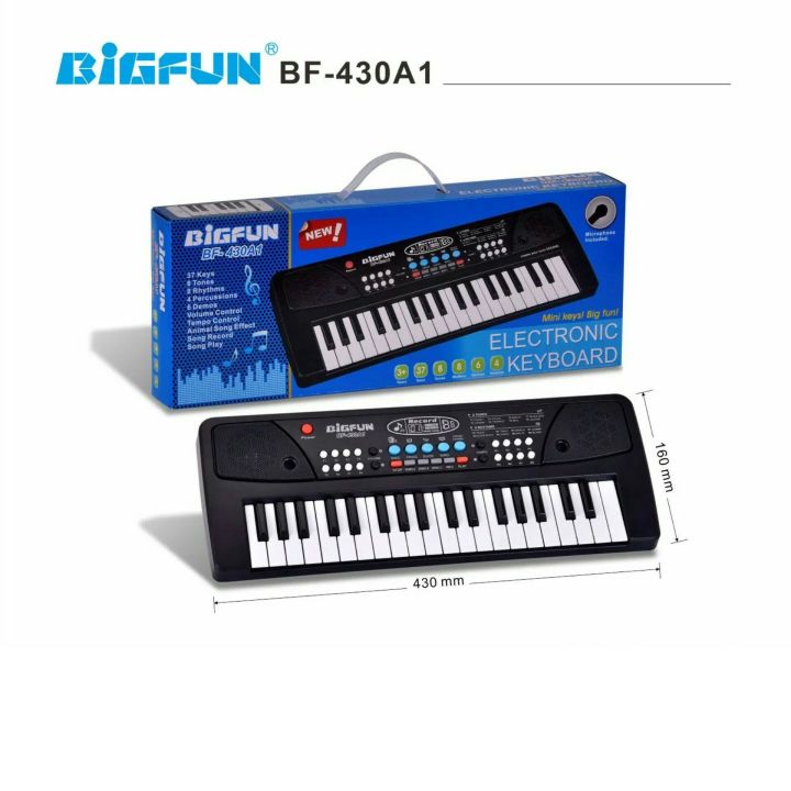 Bigfun BF-430A1 37 Keys Piano Keyboard | Black | Daraz.com.np