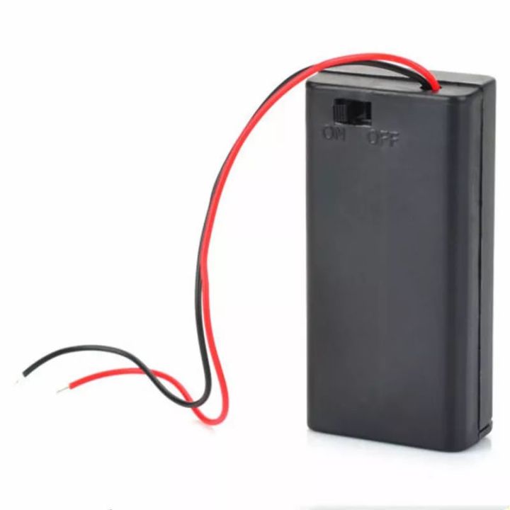 AA Battery Holder Box 3V 2 Cell Battery Case With On/Off Switch And ...