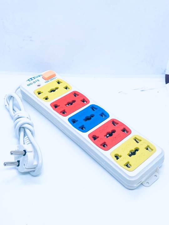 5 PIN UNIVERSAL Multi plug WITH HEAVY DUTY POWER/POWER EXTENSION BOARD ...