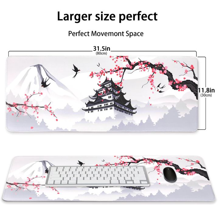 Large mouse pad xxl rubber keyboard mouse carpet anti-slip gamer mouse ...