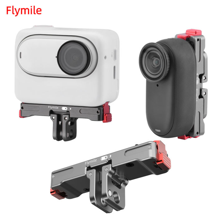 Flymile Magnetic Quick Release Mount for Insta360 GO 3 /GO 3S Action ...
