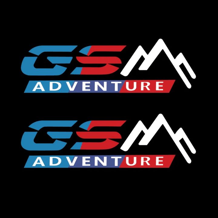 4PCS/SET Reflective BMW GS Adventure Motorcycle Stickers, Safety ...