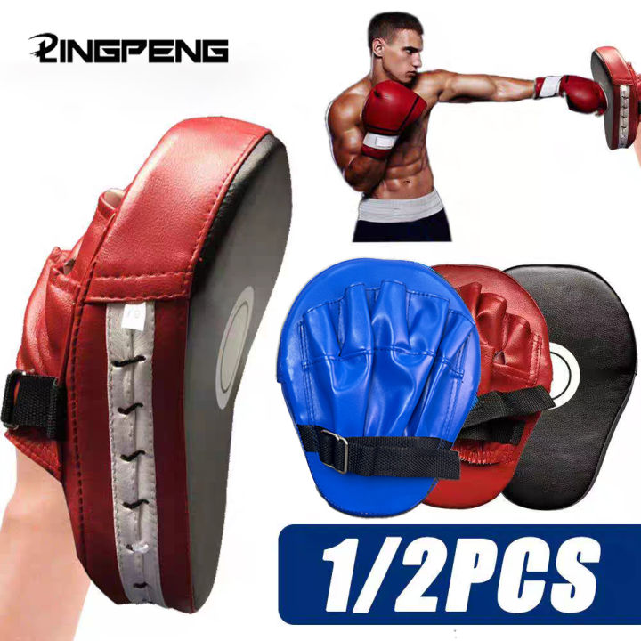 One Curved Glove Boxing Pad Hand Target Boxing Pad Gloves Training ...