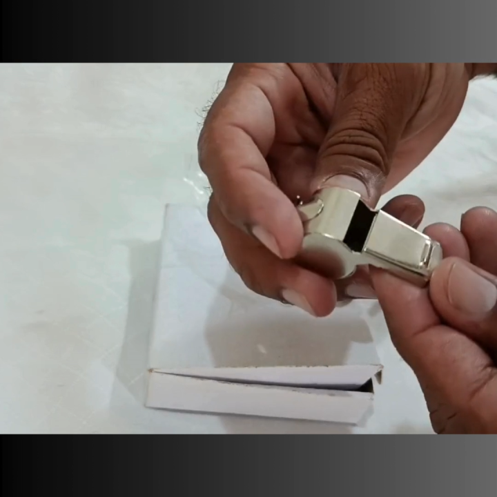 Metal Referee Whistles Coach Whistles with Keychain for Football ...