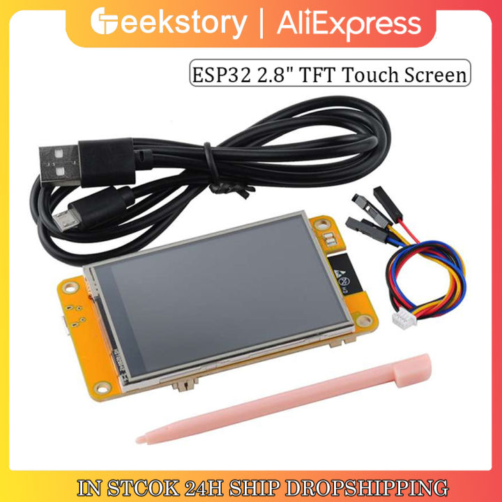 2.8" ESP32-2432S028R ESP32 Display ILI9341 Resistive Touch screen TFT ...