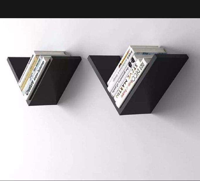v shape wall mounted shelf ,storage shelf,wall decor home decor book ...