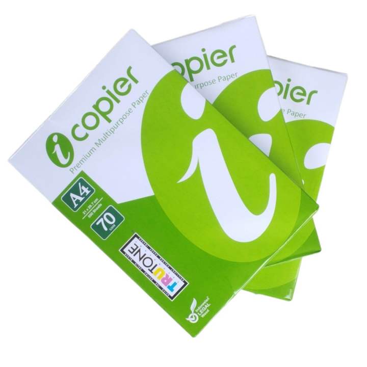 A4 bundle Icopier 70gsm 500 sheetsphotocopy paper multi purpose paper ...