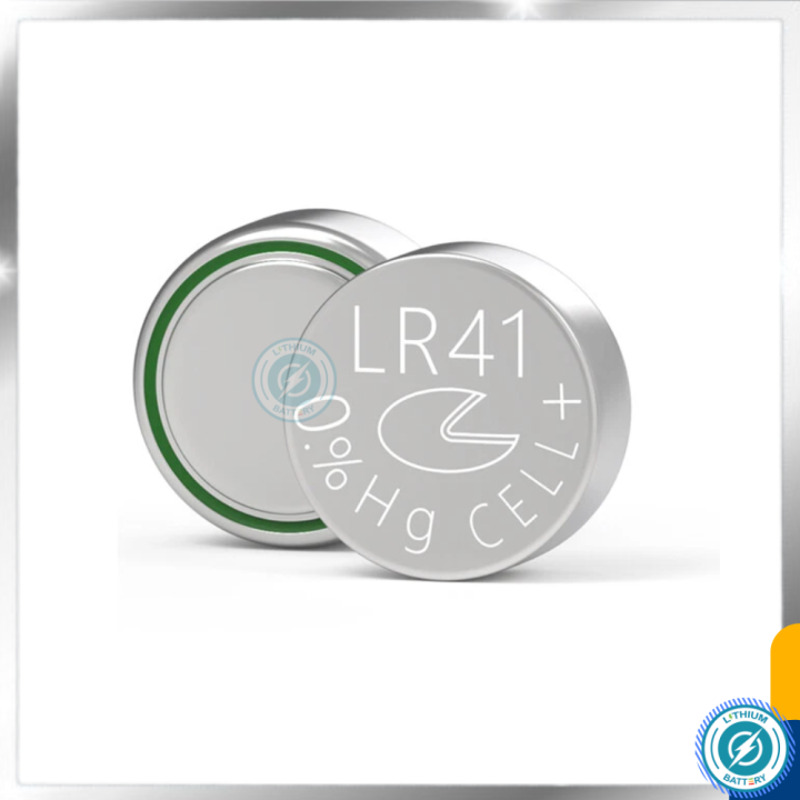 LR41 AG3 392 192 SR41W 1.55V Button Coin Cell Alkaline Battery - 1 ...