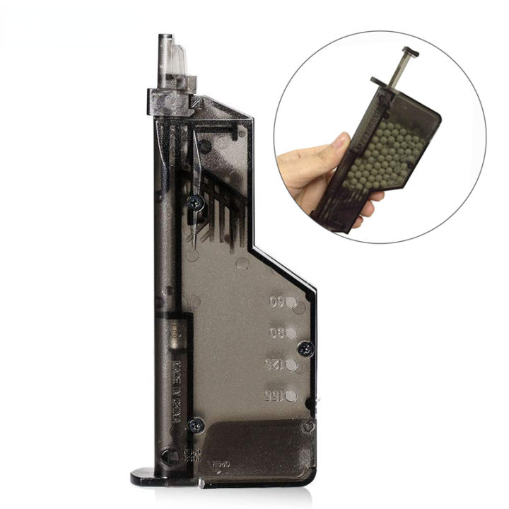 Airsoft Plastic BB Speed loader 220 100 Rounds War Games Combat ...