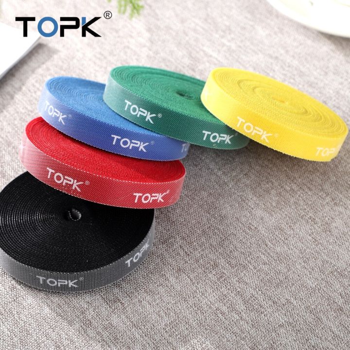 TOPK 5m Organizer Cable Management Tearable Organizador Cables 10mm ...