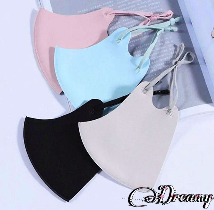 Colourful Fashionable Simple and Washable Fabrics Face Mask | Daraz.com.bd