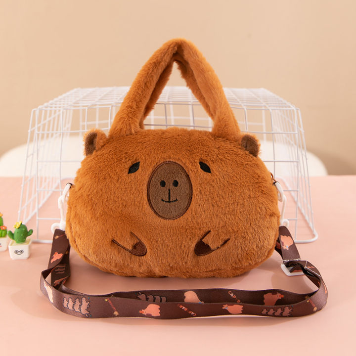Sweet Capybara Handbags For Girls Lovely Kids Crossbody Bag Children ...