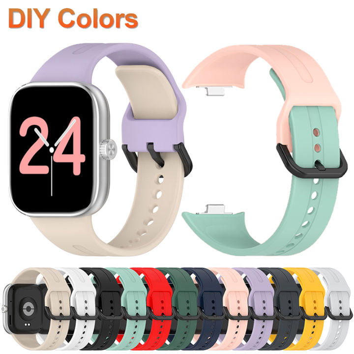 Replacement Silicone Strap For Redmi Watch 5 eSIM Smart Watch WristBand ...