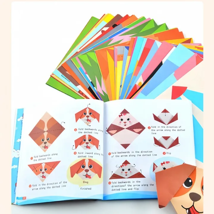 1box/Set 96/108/152pcs Paper Folding Books For Art & Craft Activities ...