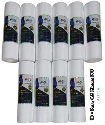 Pack of 10 PPF-0.3 (Axtron) Replacement Water Filter Cartridges 10 ...