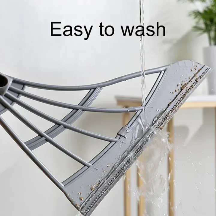 Silicone Magic Rubber Broom Mop Hand Dust Brooms Home Floor Cleaning ...