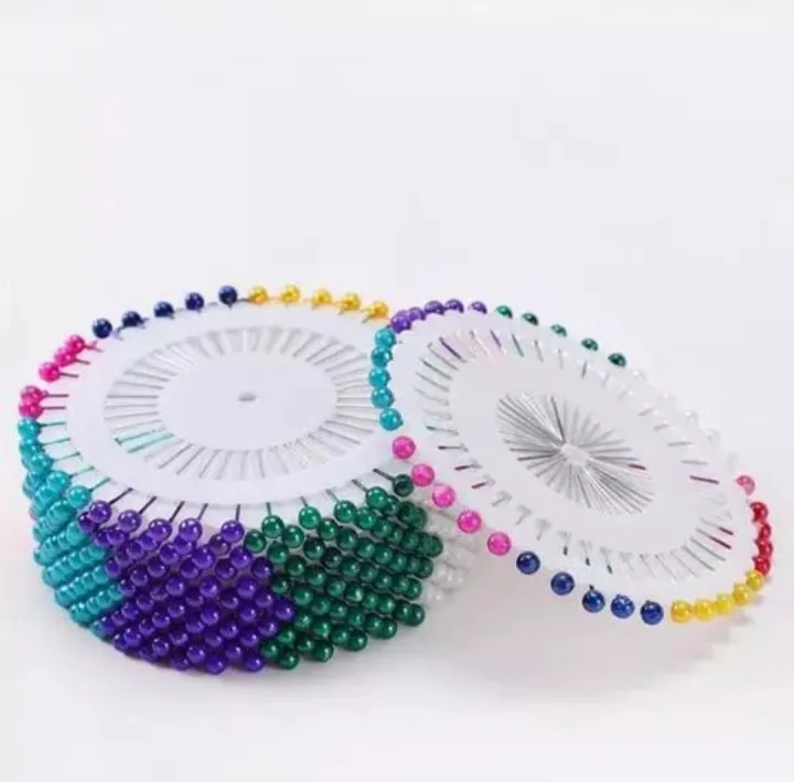 Hijab Scrab pins Wheel size 2 inch Small head Multiple colors for Hijab ...