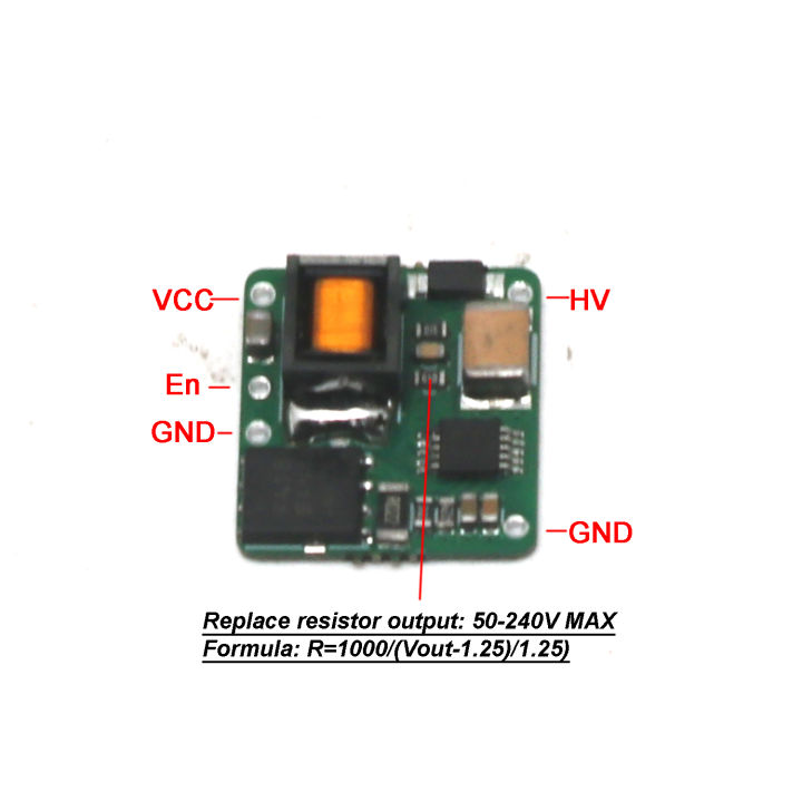 DC 5V To 160V 170V High Voltage Nixie Tube Boost Power Supply Converter ...