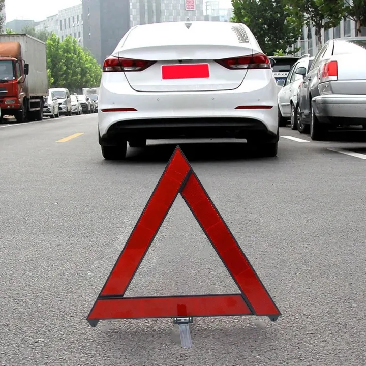 Triangle Reflector Sign Foldable Emergency Breakdown Warning Triangle ...