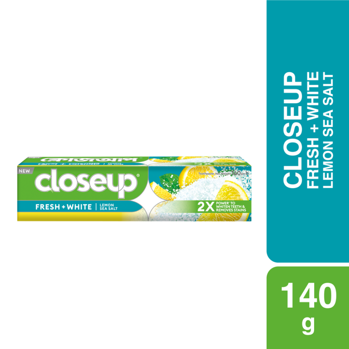 Closeup Toothpaste Lemon Sea Salt 140g | Daraz.com.bd