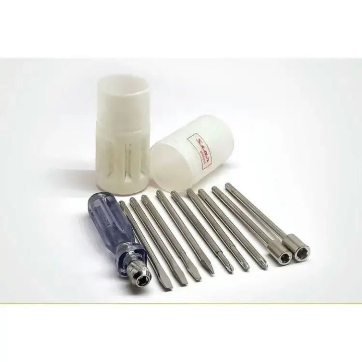 Star 9pcs/Set Interchangeable Screw Driver Set | Daraz.pk
