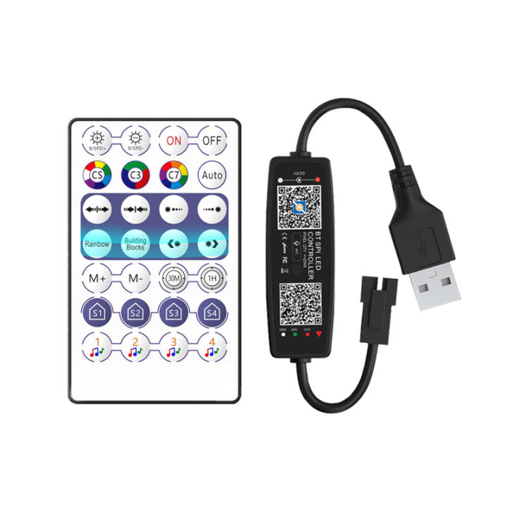 WS2812B Controller Bluetooth Music APP Control for Pixel LED Strip ...