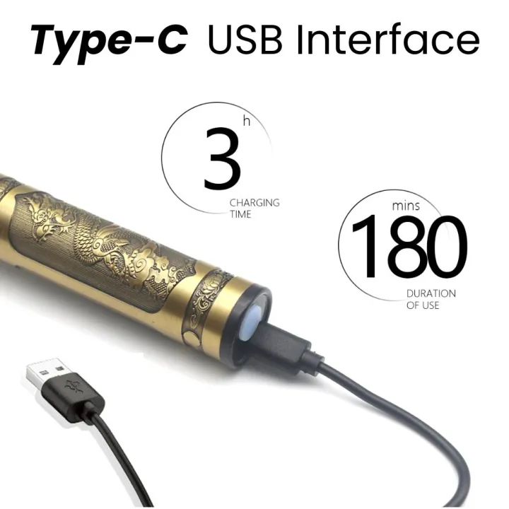 Vintage T9 Hair Trimmer for Men | Premium Quality Metal Body Cordless ...