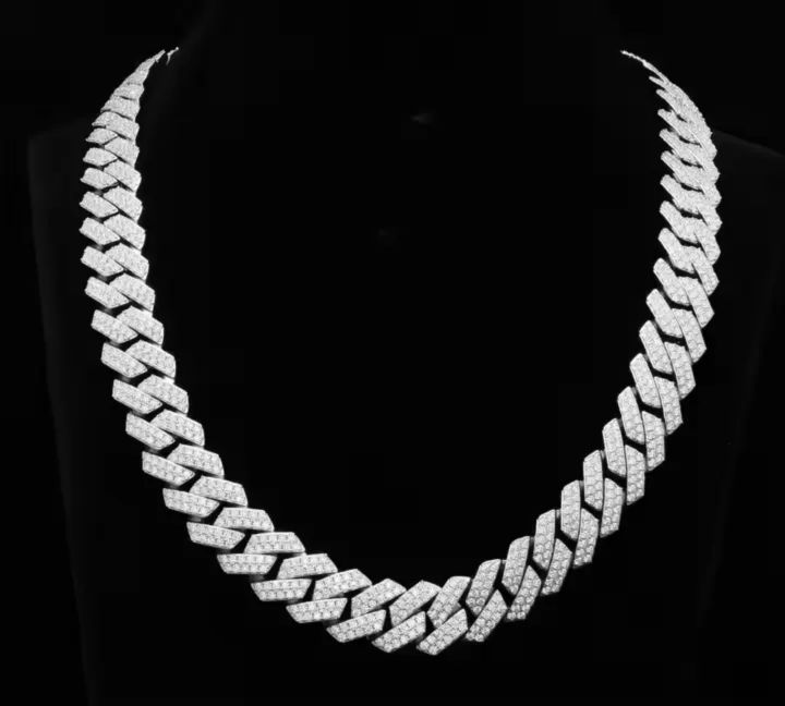 Hip-Hop Iced out Cuban chain | Daraz.com.np
