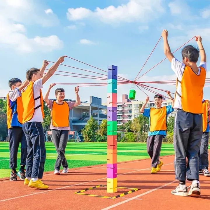 Teamwork Games Tower Building Outdoor Sports Toys Team Building Games ...