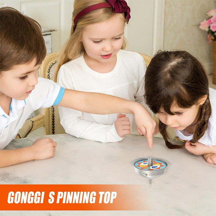 Educational Spinning Tops 3D Printing Paeng-y Korean Folk Game Set ...