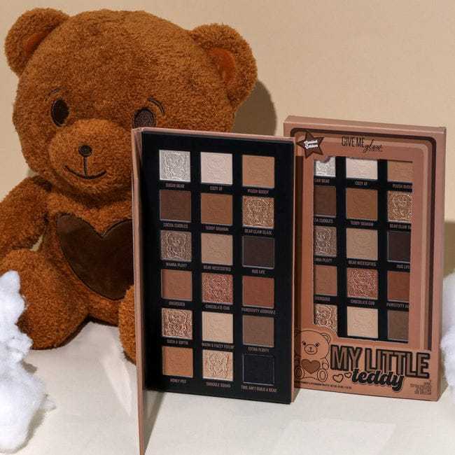 MY LITTLE TEDDY "WARM" Eyeshadow Palette – Highly Pigmented, Long ...
