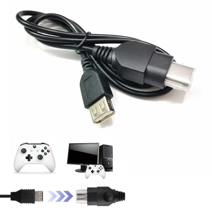 0.7m USB Cable for XBOX Gamepad and Controller Extension Cord 5pin for ...