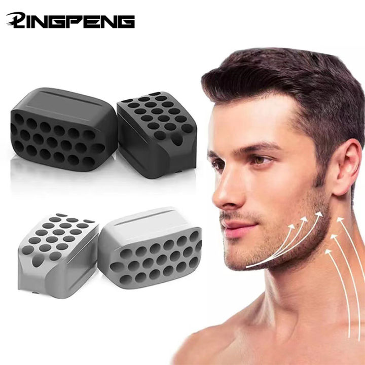 Silicone Jaw Exerciser Facial Toner & Jawline Fitness Ball Neck Toning ...