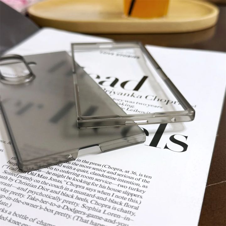 Transparent Ultra Thin Slim Matte Phone Case for Samsung Galaxy Z Fold ...