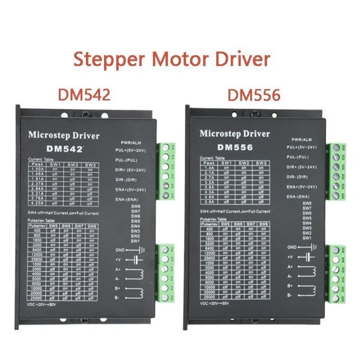 DM542 DM556 Digital Stepper Motor Driver 2 Phase 4.0A For 42 57 Stepper ...