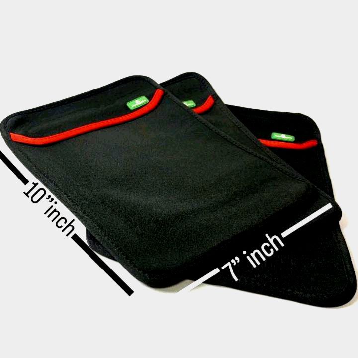 Black Tab Sleeves Inner Soft Cover Bag for 8/10”Inch Tab/Ipad/Laptop ...