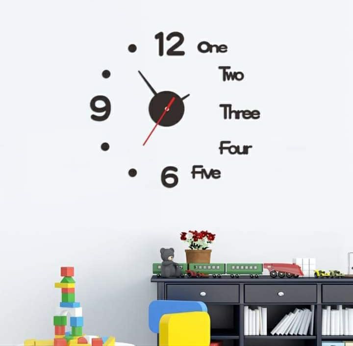 DIY 3D Wall Clock | Daraz.lk: Buy Online at Best Prices in Srilanka | Daraz.lk