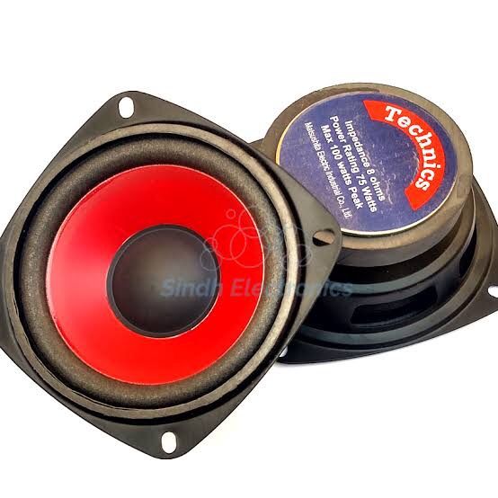 2Pcs 4 inch 8 ohms 75 Watt Speaker Submersible Buffer Speaker | Daraz.pk